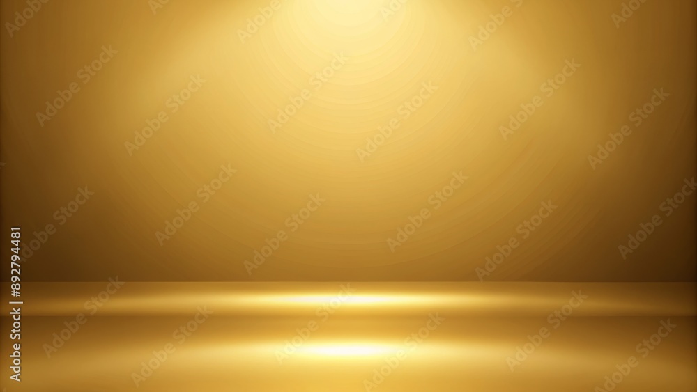 Golden Spotlight Studio Background, Gradient, Abstract, Luxury , gold ...