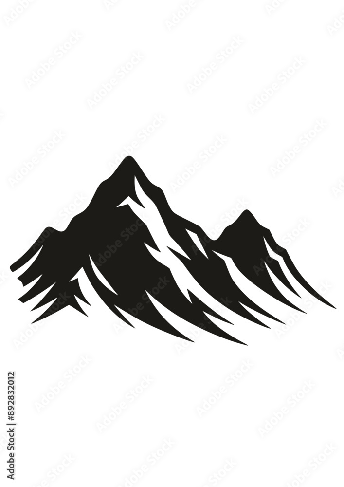 Vektor Mountains SVG, Camping SVG, Travel SVG, Hill SVG, Exploring SVG ...