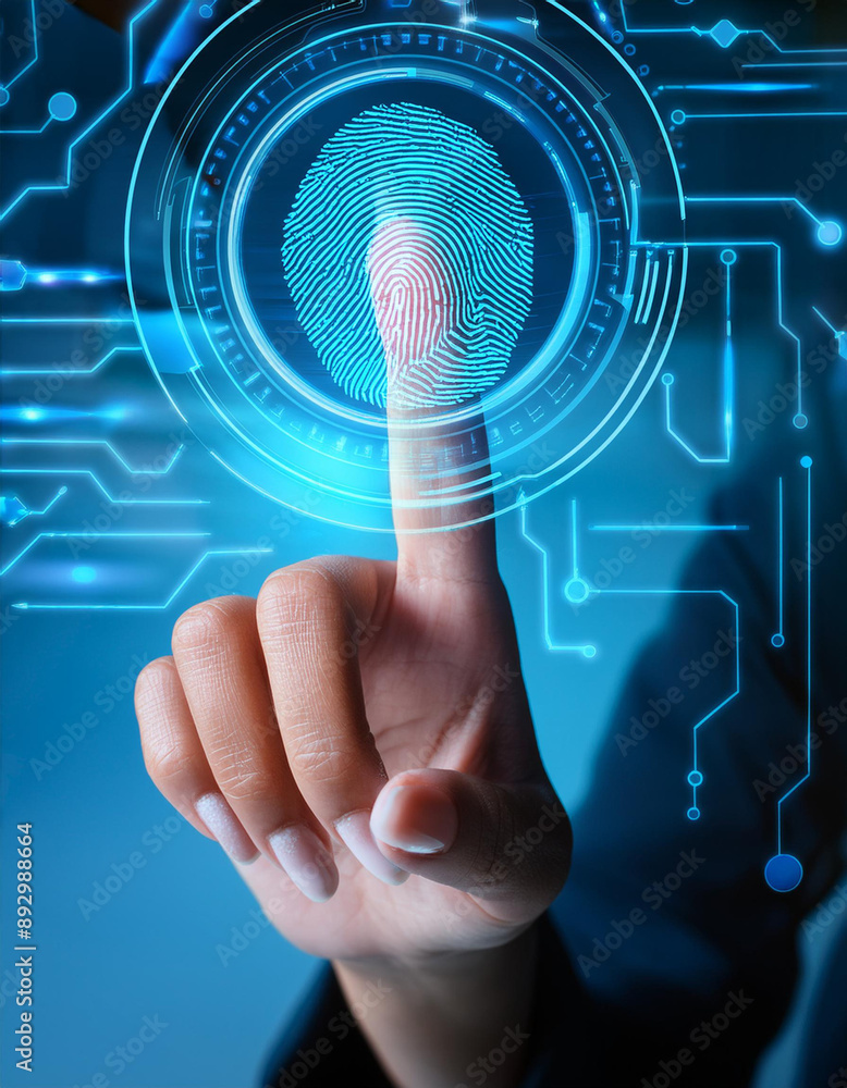 Human Finger Activates Super Computer with Fingerprint Technology ...