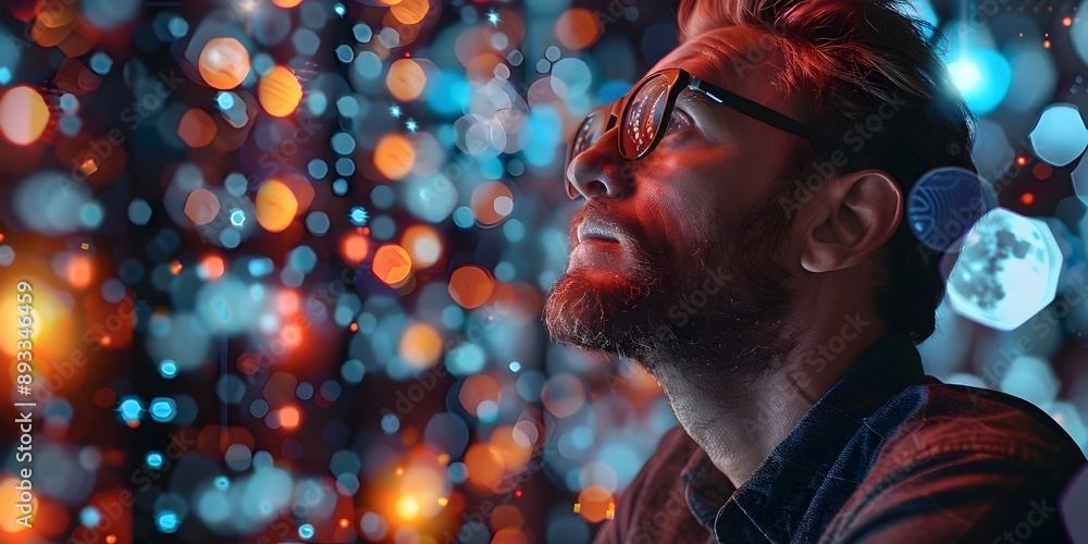 Visionary Business Leader Strategizing Future Plans with Digital Tools ...