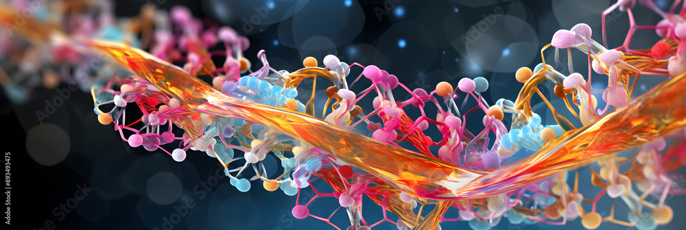 In-Depth Diagram Illustrating the Biochemical Process of DNA ...