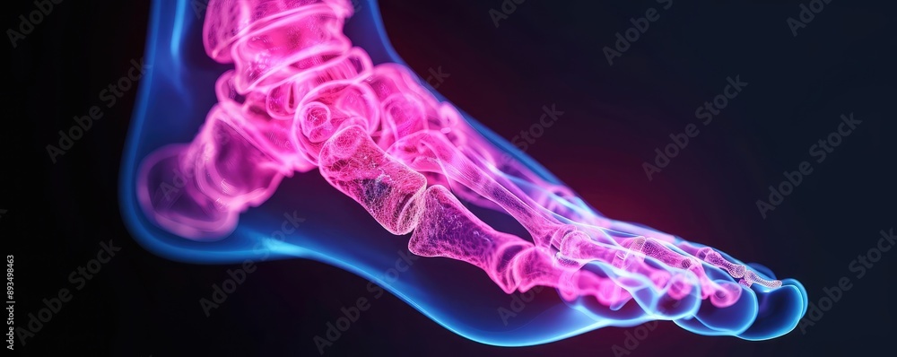 Detailed foot swelling with sharp pain indicators, rheumatoid arthritis ...