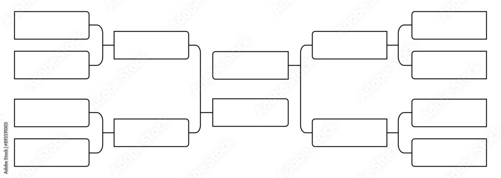 8 soccer team tournament bracket championship template. Championship ...
