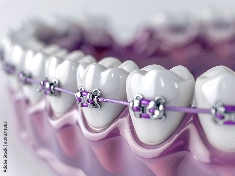 teeth with irons to balance their alignment and ensure that no teeth ...