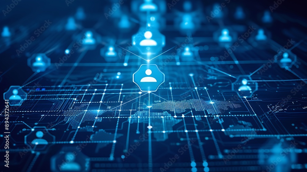 Organizational Chart Illustrating Team Structure and Collaboration ...