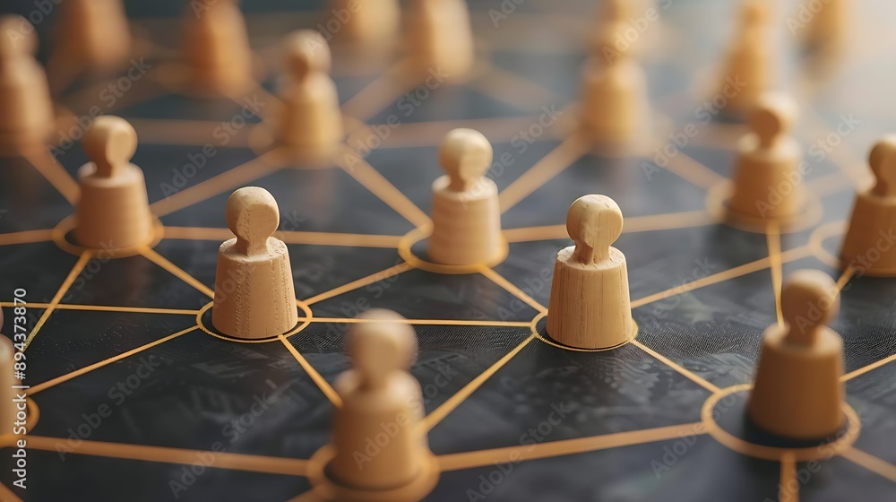 Organizational Chart Illustrating Team Structure and Collaboration ...