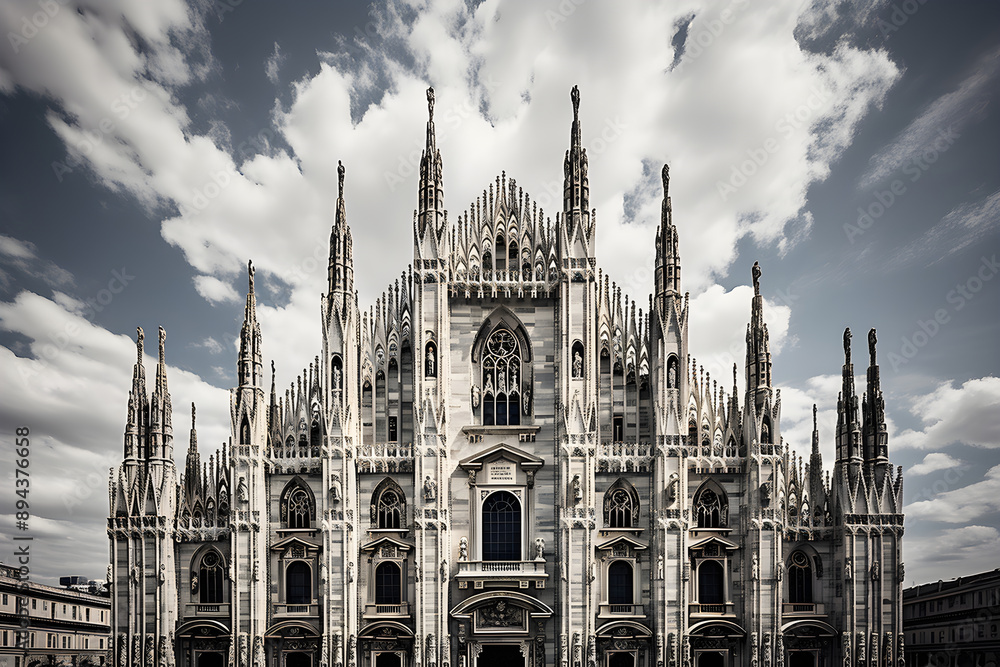 Duomo di Milano: A Majestic Showcase of Gothic Architecture under a ...