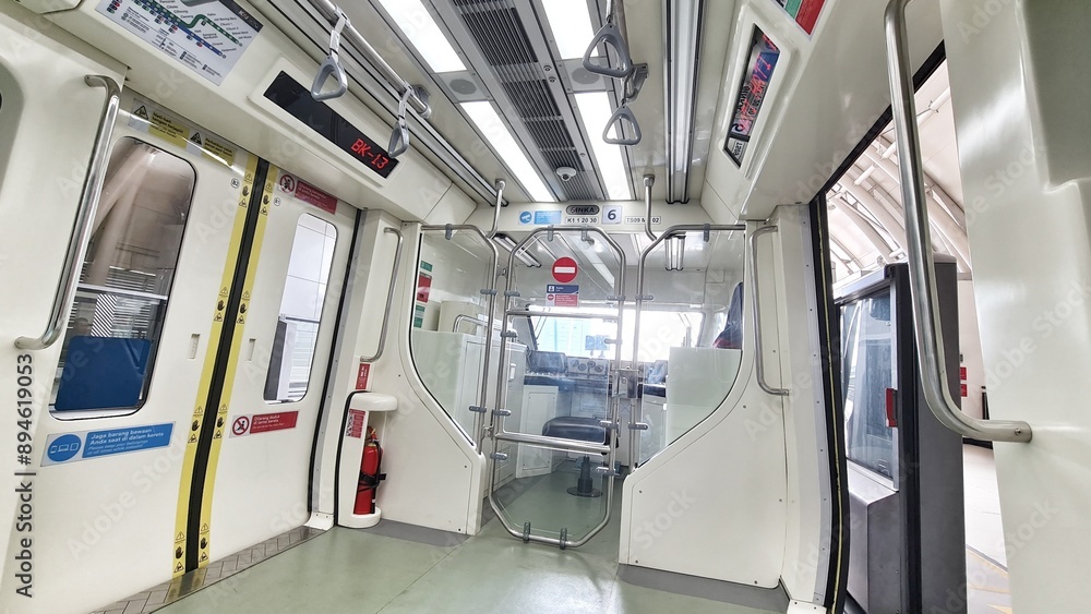 Jakarta, Indonesia on December 7, 2023. Interior of an Indonesian state ...