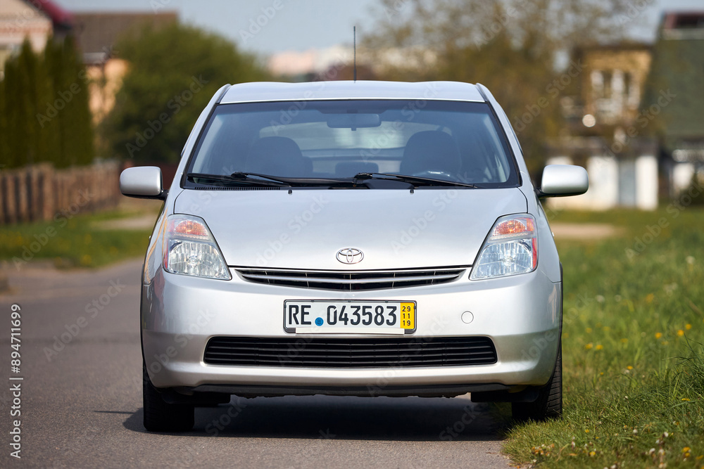 Berlin, Germany - May, 3 2024: Toyota Prius XW20 2009 hybrid electric ...