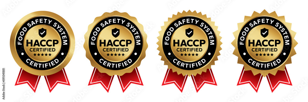 Stock-Vektorgrafik „HACCP Hazard Analysis Critical Control Points, Food ...