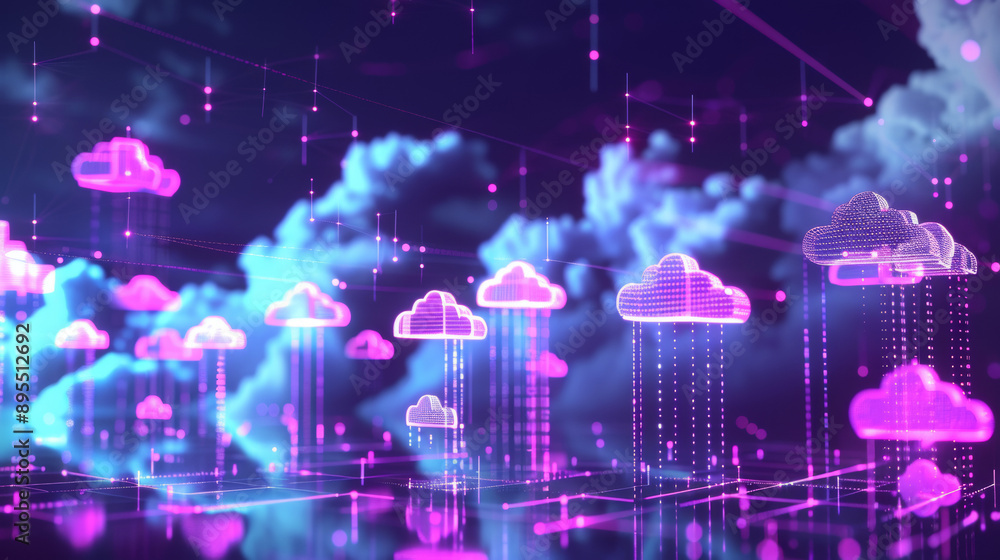 Data flows between different parts of a system, shown in an image with ...