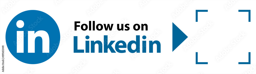 Follow us on LinkedIn.Follow us on social media.QR Code Scanner.Vector ...