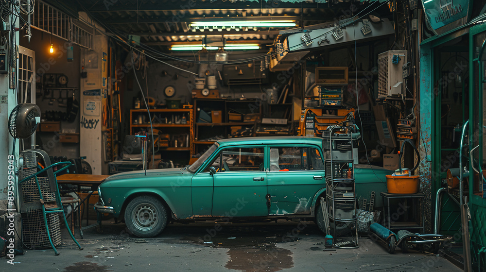 From Collision to Completion: A Visual Journey Documenting a Car's ...