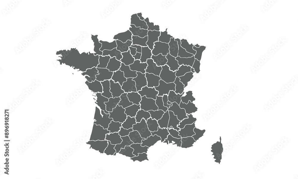 France map isolated on white background. for website layouts ...