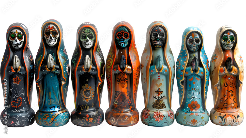 Religious Icons Virgen de Guadalupe for Day of the Dead, Sacred and ...