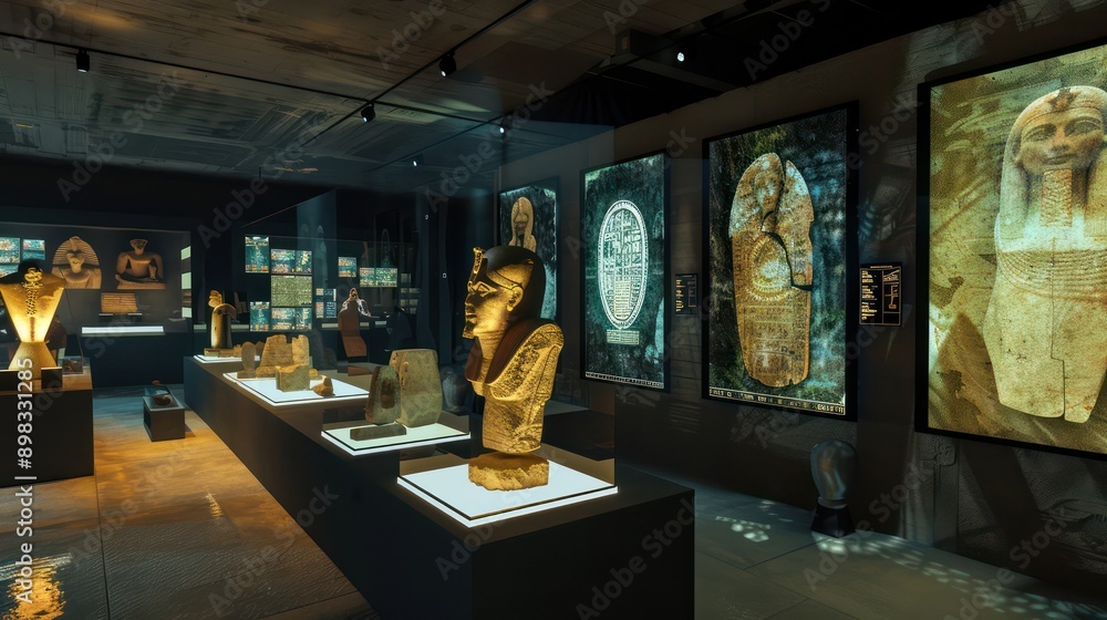 digital archaeology lab where ancient artifacts are explored virtually ...