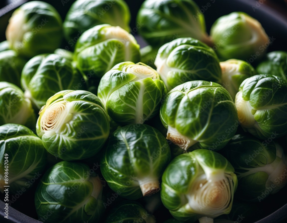 Brussels sprout is Gemmifera cultivar group of cabbage Brassica ...