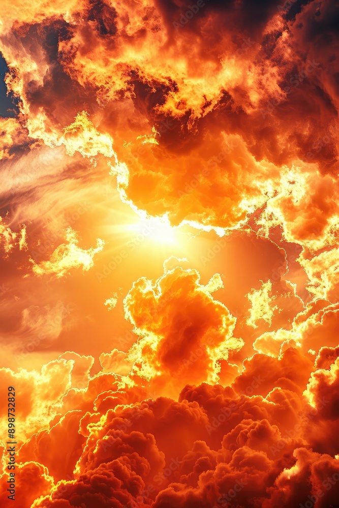 Scorching days: heat, summer, hot weather, marking the season with ...