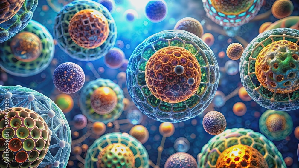 Stunning models of cellular structures , cell, biology, science ...