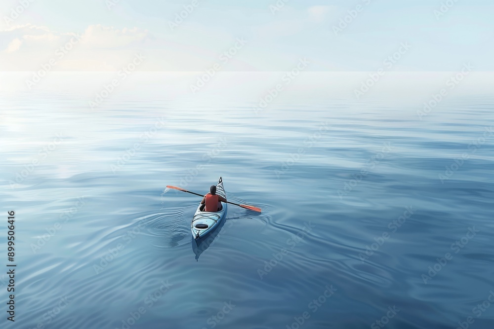 Holographic low-poly northen lake with forest landscape. Beautiful ...