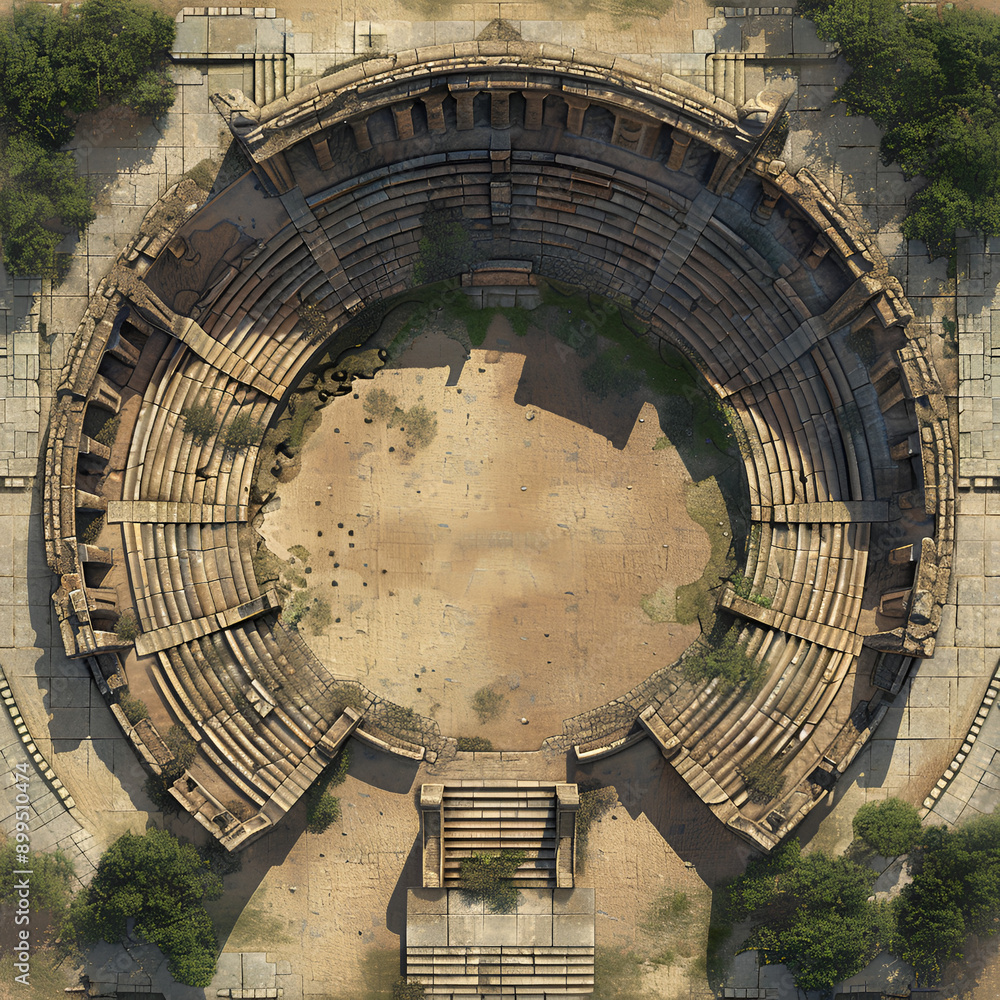 Ancient Rome Battle Map for RPG ,Map for Dungeons and Dragons,DnD map ...