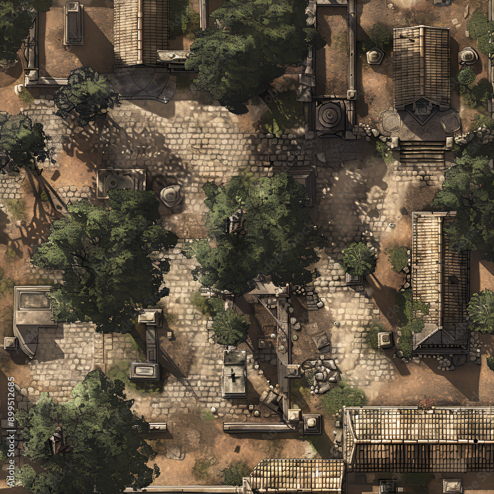 Ancient Rome Battle Map for RPG ,Map for Dungeons and Dragons,DnD map ...