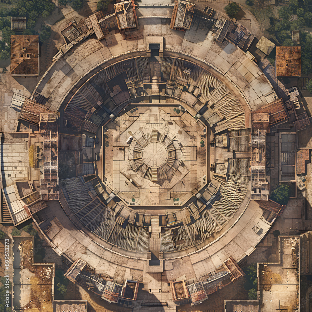 Ancient Rome Battle Map for RPG ,Map for Dungeons and Dragons,DnD map ...