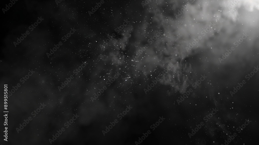 Ambient dust animation with light smoke and particles floating around ...