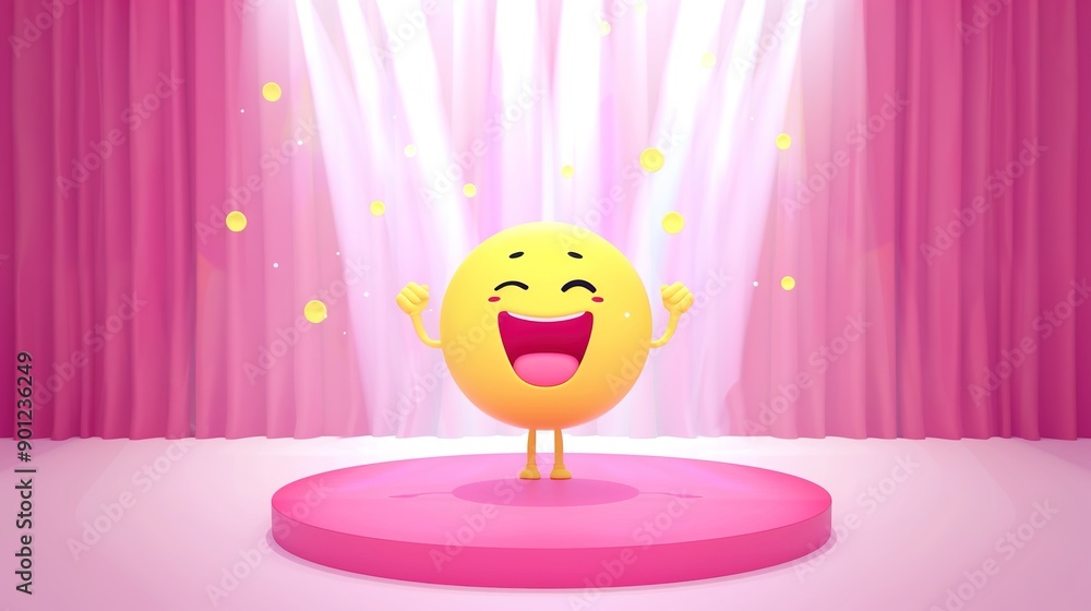 Girly Emoticons and Lisi on Stage: Fun and Playful Design Featuring ...