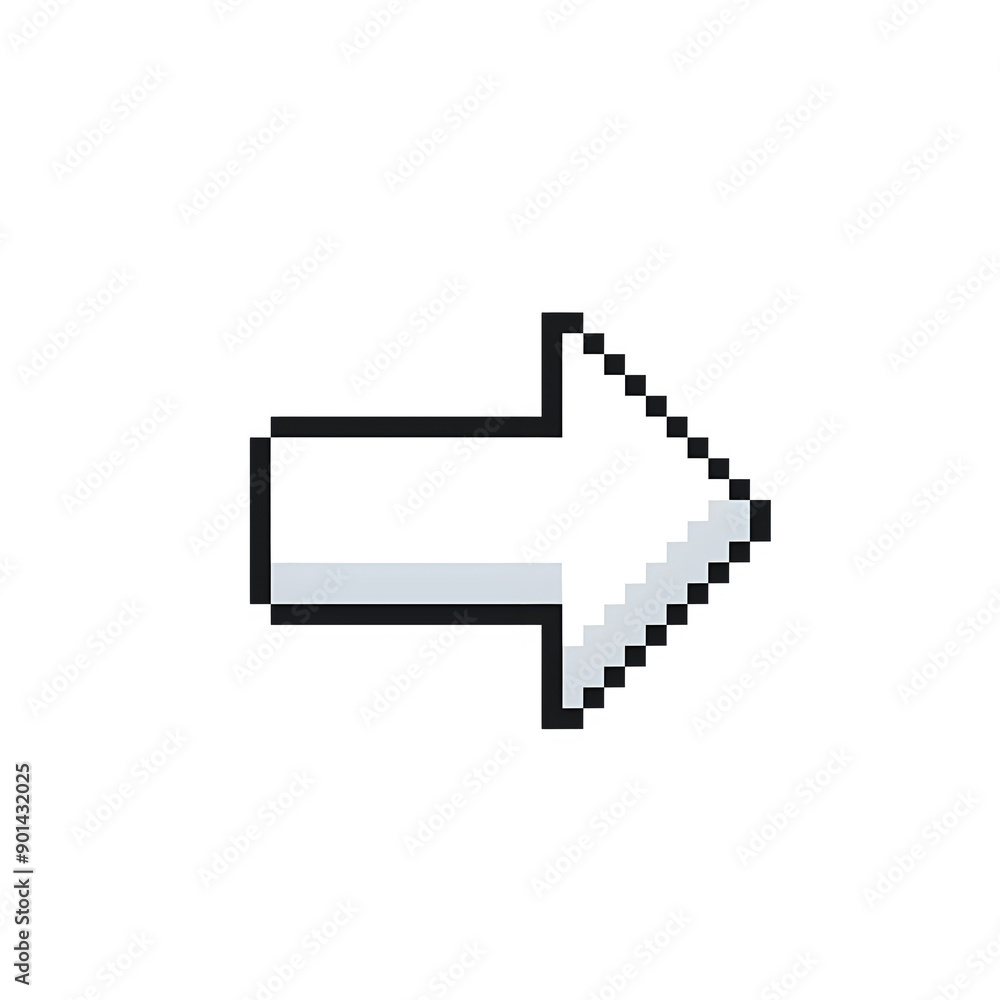 Pixel cursors icons, 8bit arrow, mouse cursor, Arrow collection pixels ...