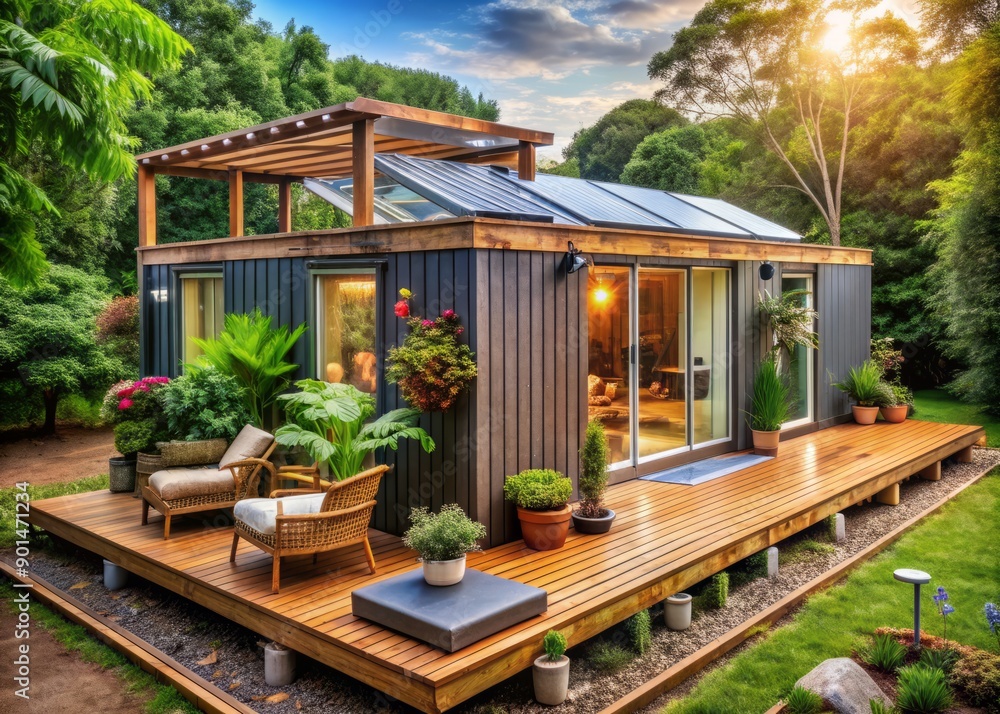 Converted shipping container turned into eco-friendly tiny home ...