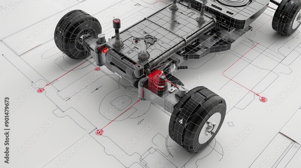 Diagram Of A Mobile Robot With Wheels Depicting Its Drive System Sensors And Control