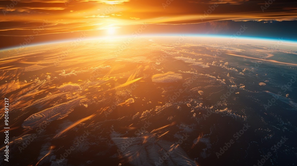 Greenhouse Effect: Solar radiation is trapped by greenhouse gases in ...