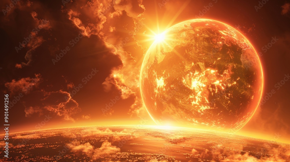 Greenhouse Effect: The phenomenon where greenhouse gases in the lower ...