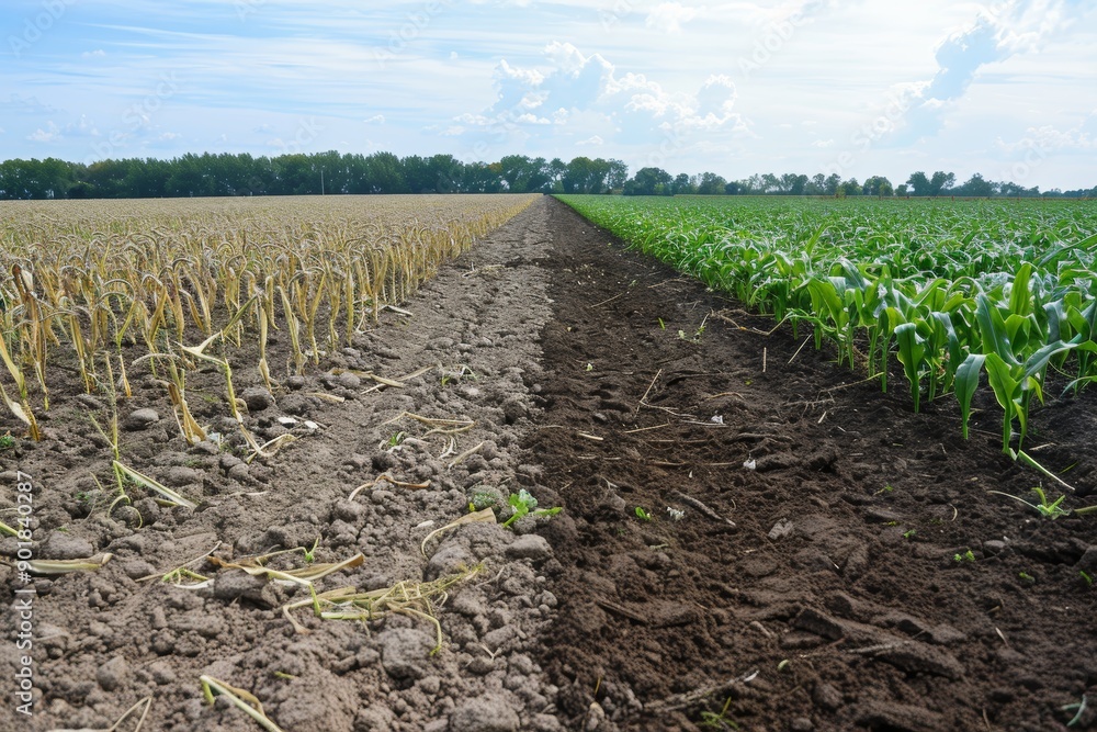 Comparison of Traditional Tillage vs. Minimum Tillage on Soil Structure and Plant Health in a ...