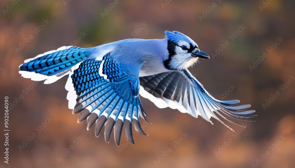 blue jay - Cyanocitta cristata - is a passerine bird in the family ...