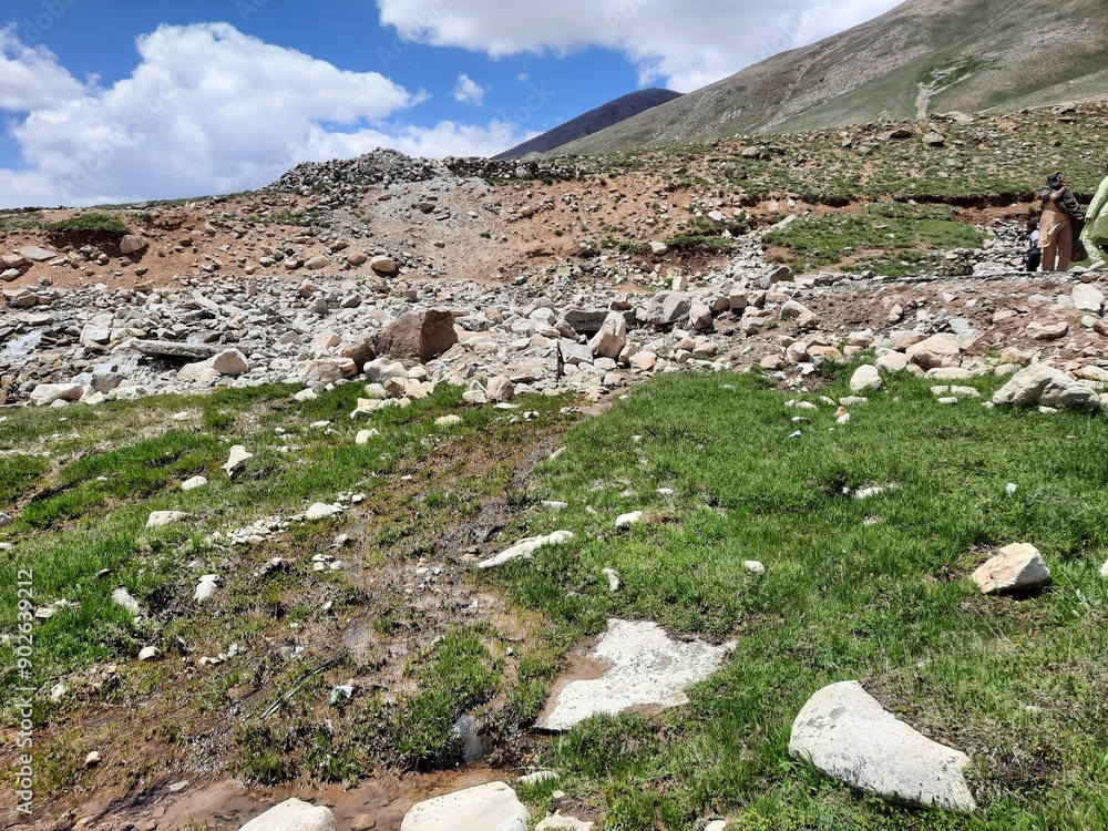 Beautiful daytime view of Deosai National Park in Gilgit-Baltistan ...