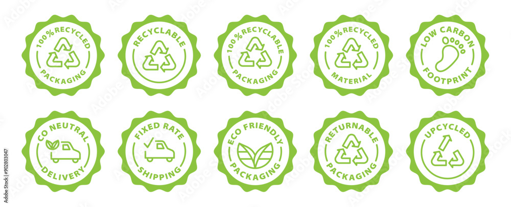 recycling recycled recyclable returnable packaging upcycled fixed rate ...