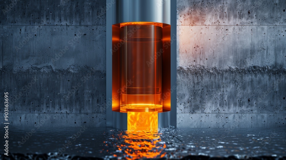 Sectional diagram of a state-of-the-art thermal control system in a ...