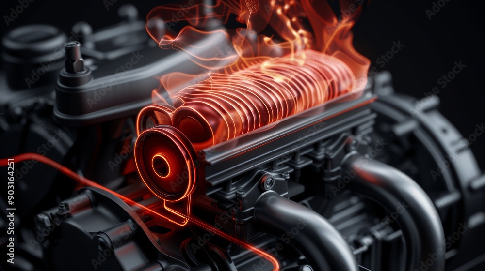 Detailed sectional illustration of a thermal protection system for high ...