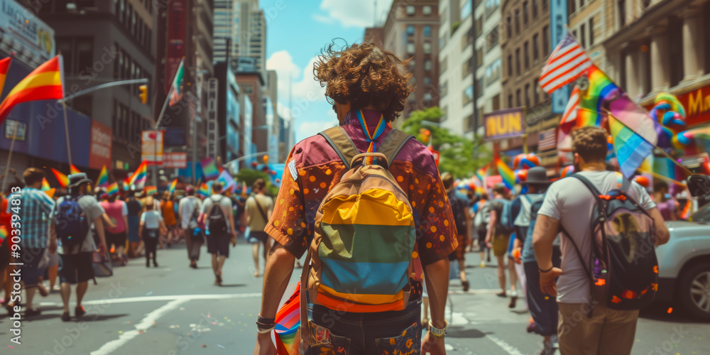 Pride Parade: A vibrant scene of inclusivity and celebration as a ...