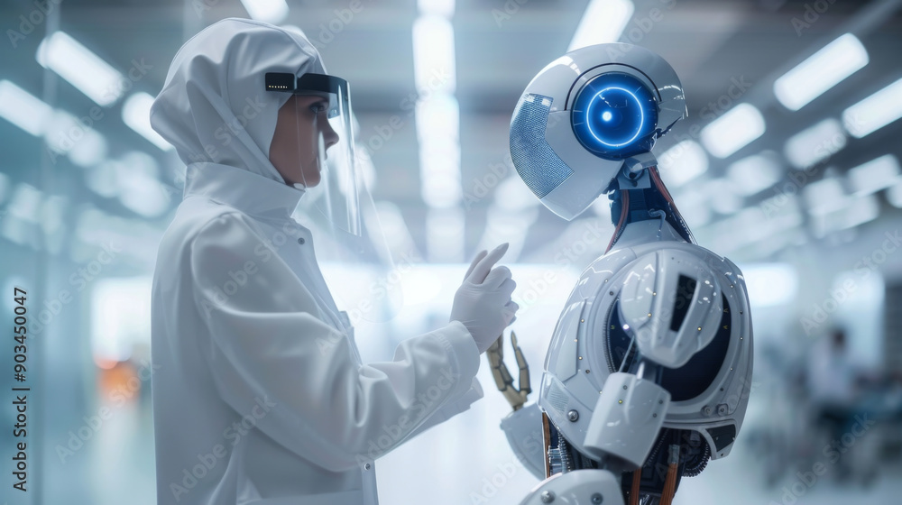 Medical technology, doctor use AI robots diagnosis, care, increasing ...