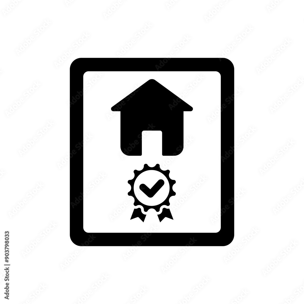 deed concept line icon. Simple element illustration. deed concept ...