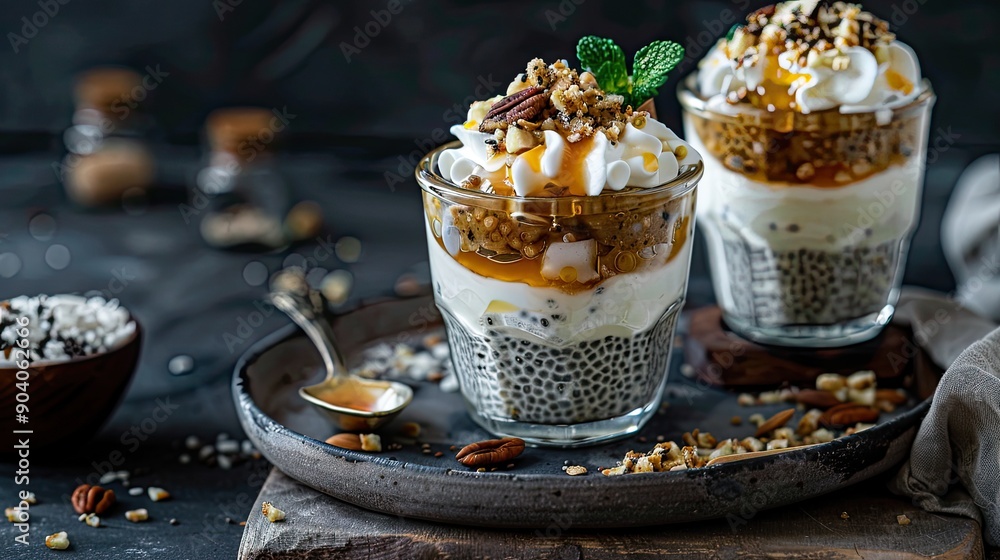 Chai seed Pudding Chia seed pudding a healthy pudding made with rich in ...