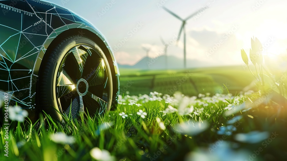 Green hydrogen. Sustainable renewable energy. Hydrogen Fuel cell ...