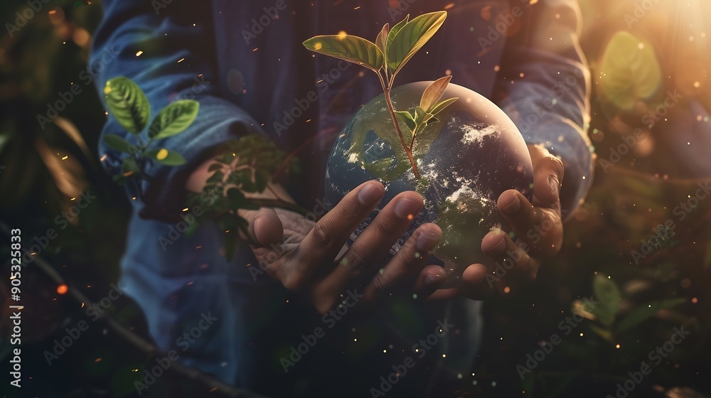 Environmental technology concept Sustainable development goals SDGs ...