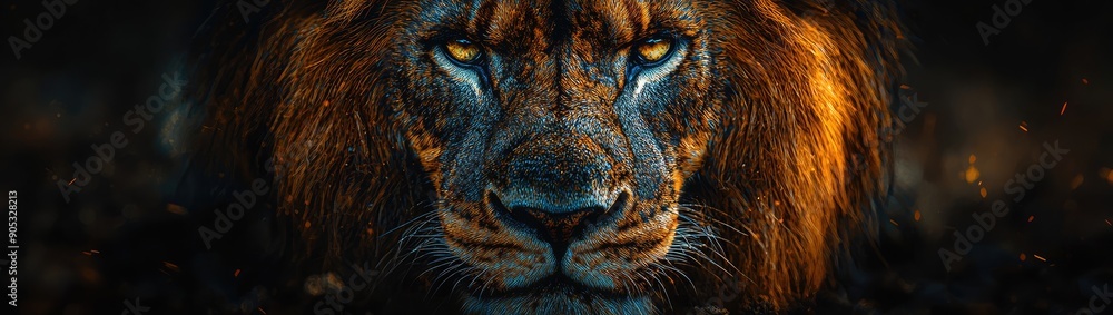 Animal portrait shot, 4K resolution, original and realistic, cinematic ...