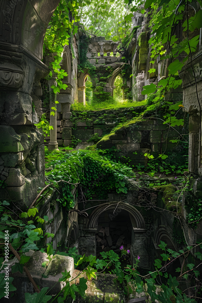 Enigmatic Overgrown Ruins: Nature's Reclamation of Forgotten ...