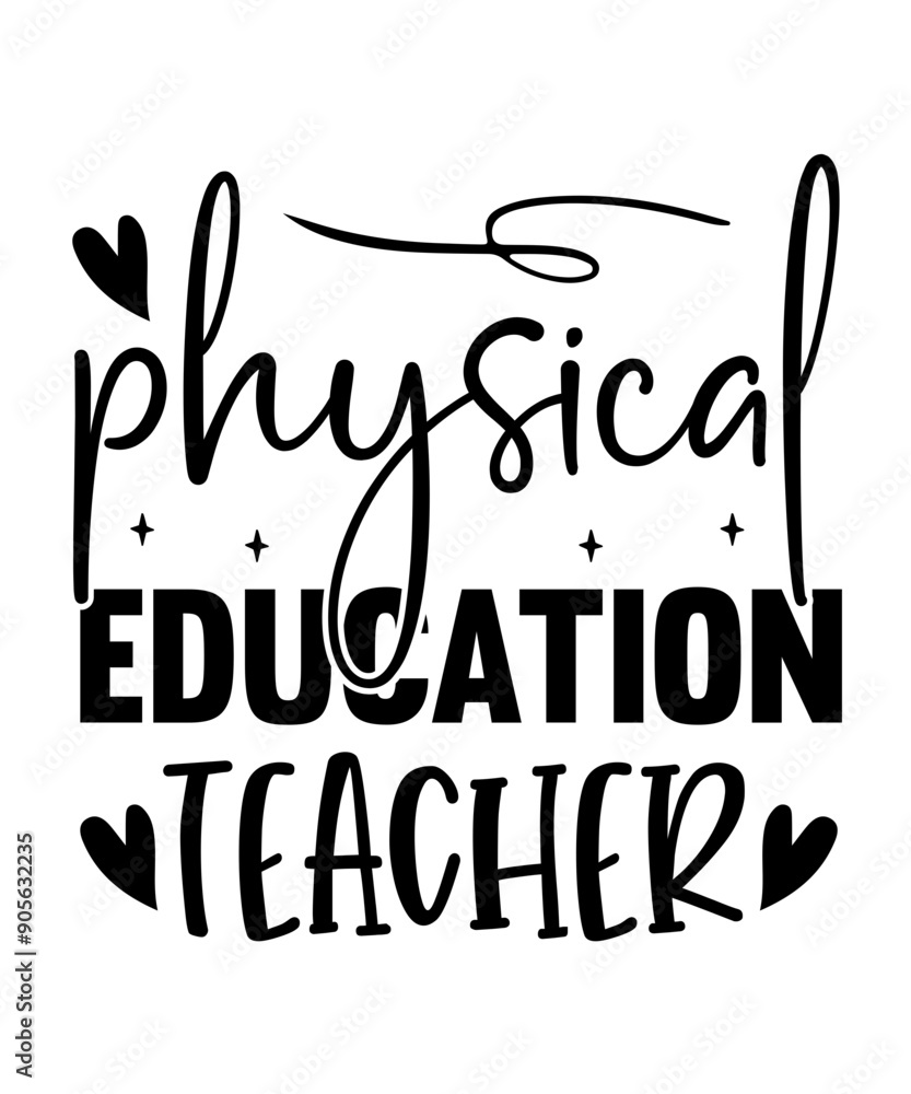 PE Teacher Like A Normal Teacher But Cooler SVG, Funny Teacher SVG ...