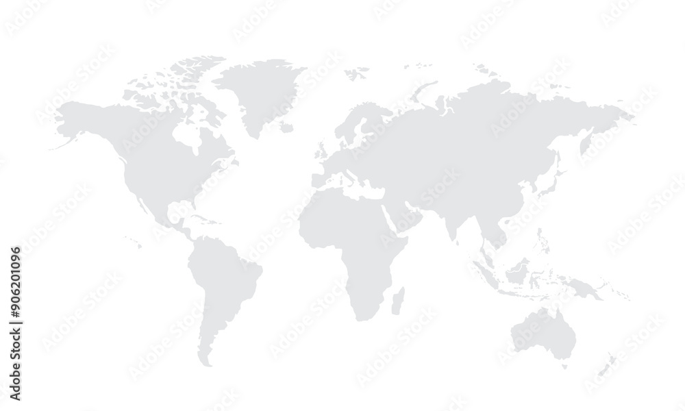 World map Grayscale,isolated on white background for website layouts ...